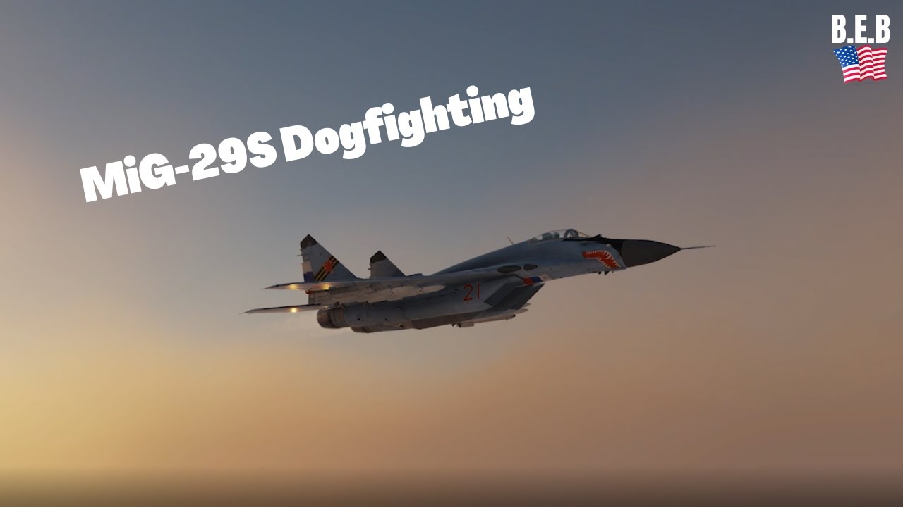 MiG-29S Dogfighting | DCS | HOTAS - YouTube