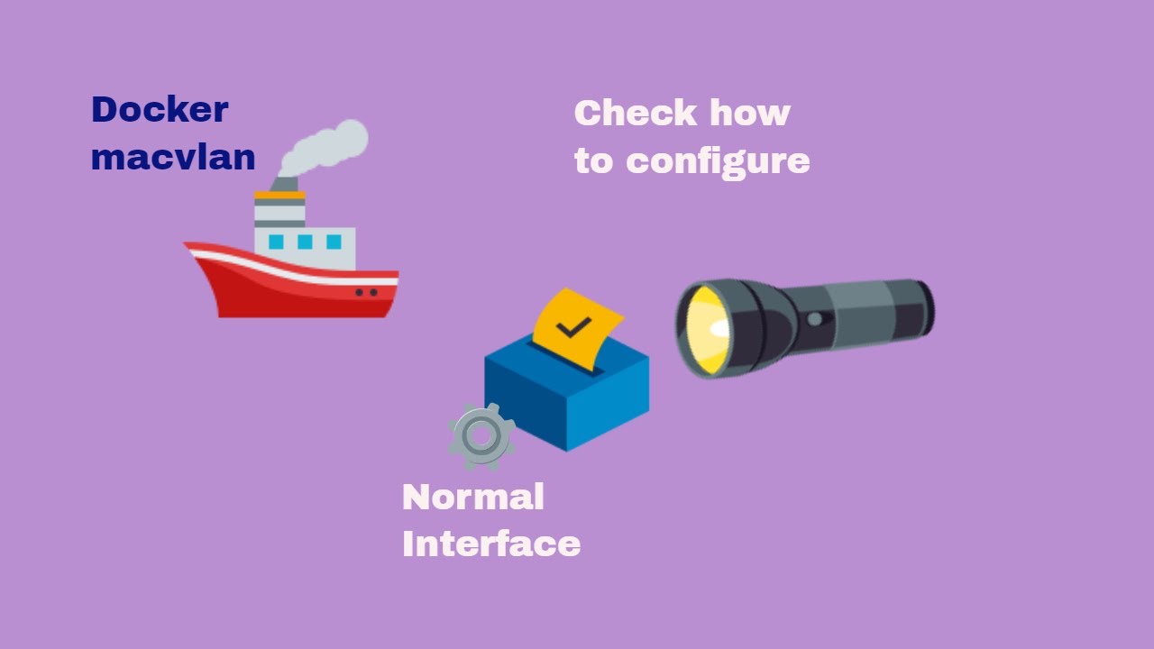 Docker networking | Docker mac vlan normal interface | Hands on ...
