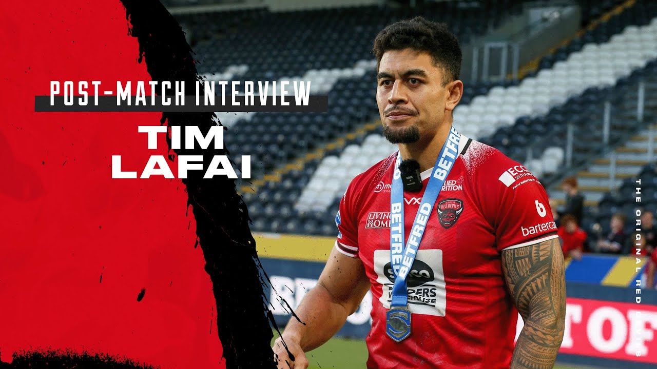 SALFORD RED DEVILS ARE IN THE PLAYOFFS! | Tim Lafai's reaction - YouTube