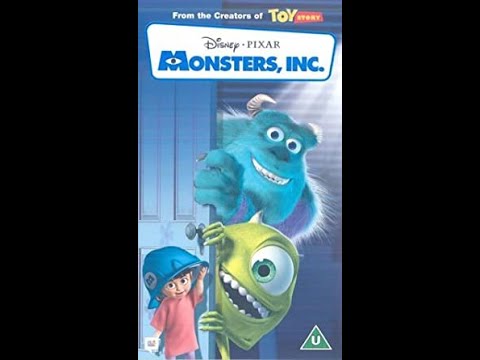 Opening to Monsters, Inc. UK VHS (2002)