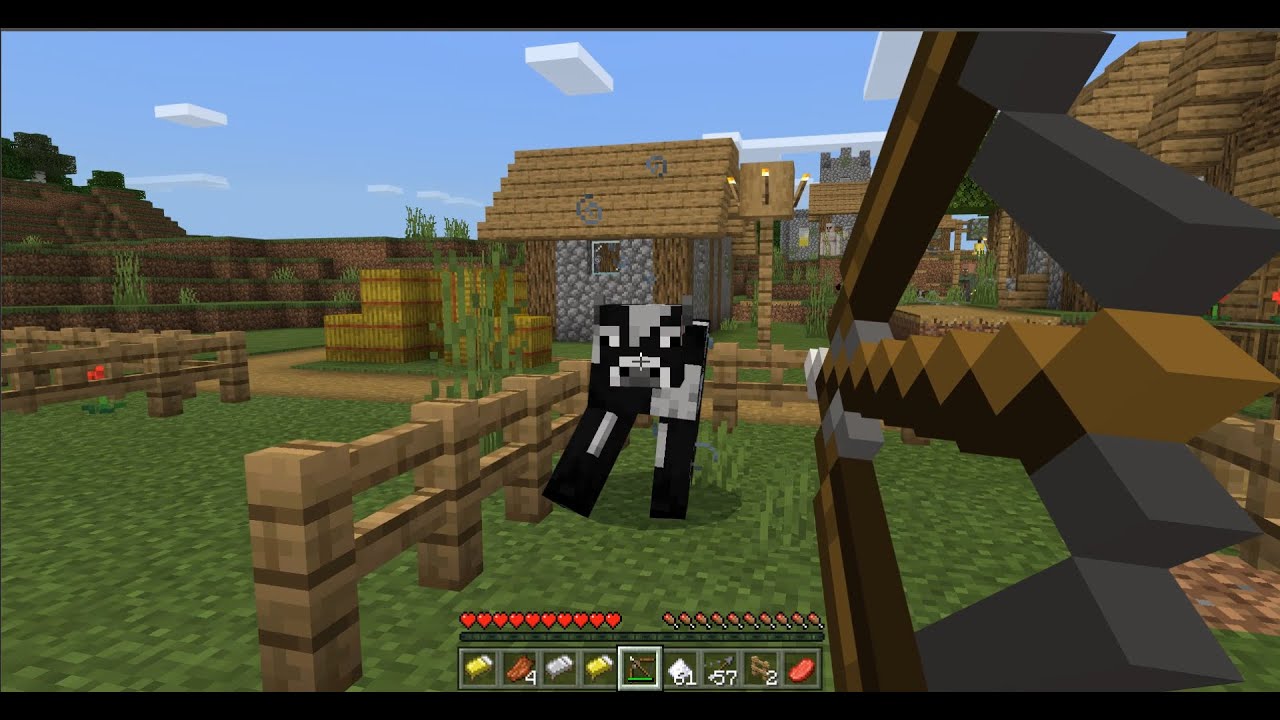 Dancing polish cow in minecraft(Bedrock Edition) - YouTube
