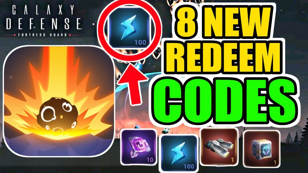 More Codes‼️ Galaxy Defense Fortress Guard Redeem Codes 2025 | Galaxy ...