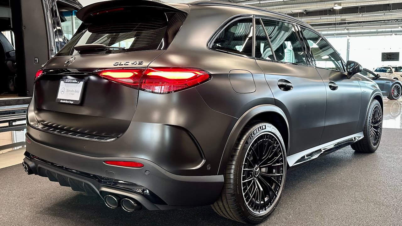 2025 AMG GLC 43 SUV in MANUFAKTUR Graphite Grey Magno (matte) - Sound ...
