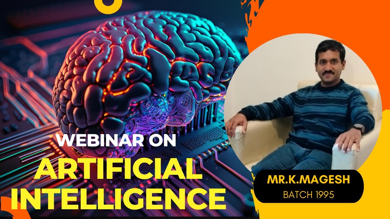 Webinar Series On Artificial Intelligence Presented By Mr.K.Magesh #nec ...