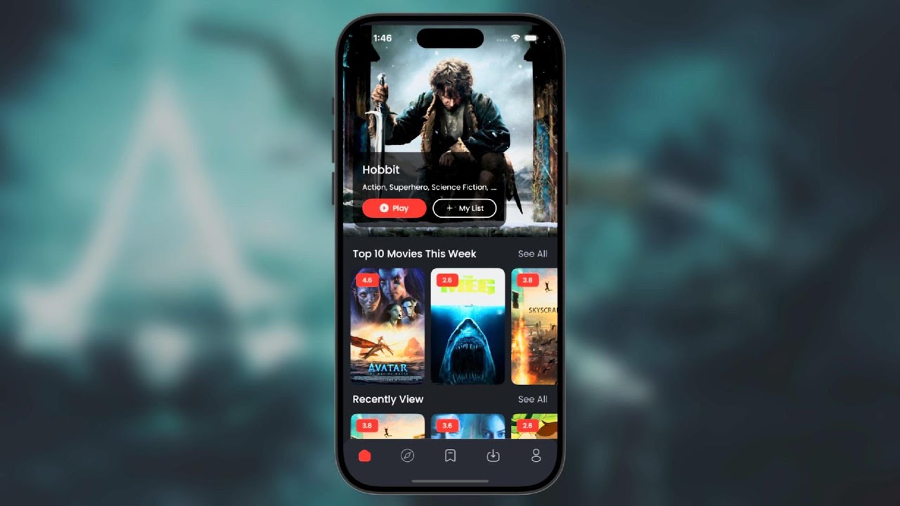 Movix React Native Movie Streaming App Ui Kit Youtube