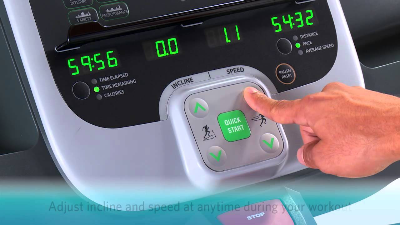 Precor - Assurance Series Treadmill TRM 932 - YouTube