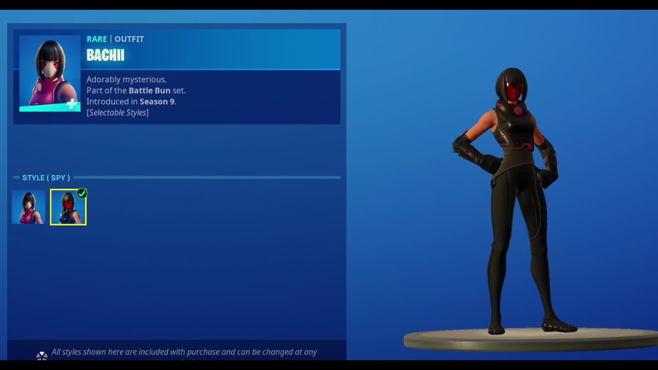 BACHII Back in Fortnite Item Shop - YouTube