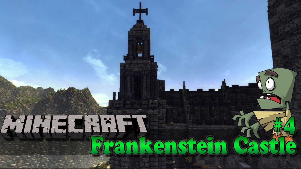 Minecraft: Lets Build: Frankenstein Castle Part 3 ( Bell Tower) - YouTube