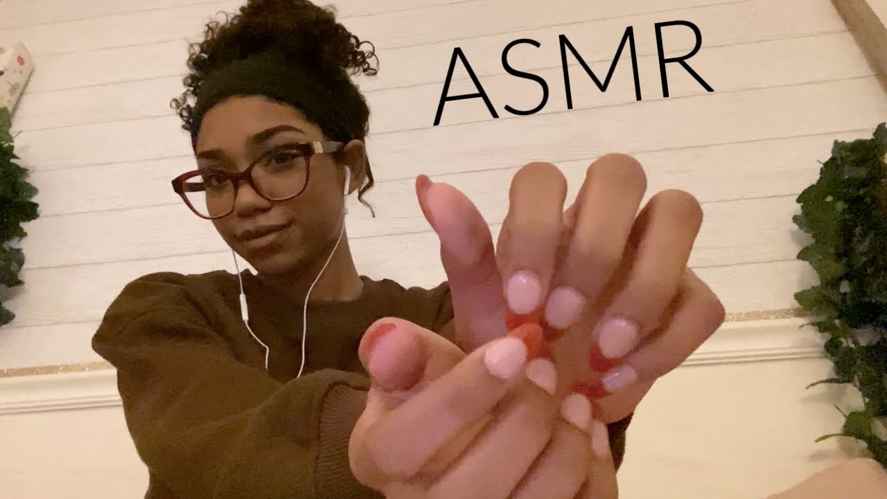 ASMR~ Acrylic nail tapping + Rambling about my life // Mia Marie - YouTube