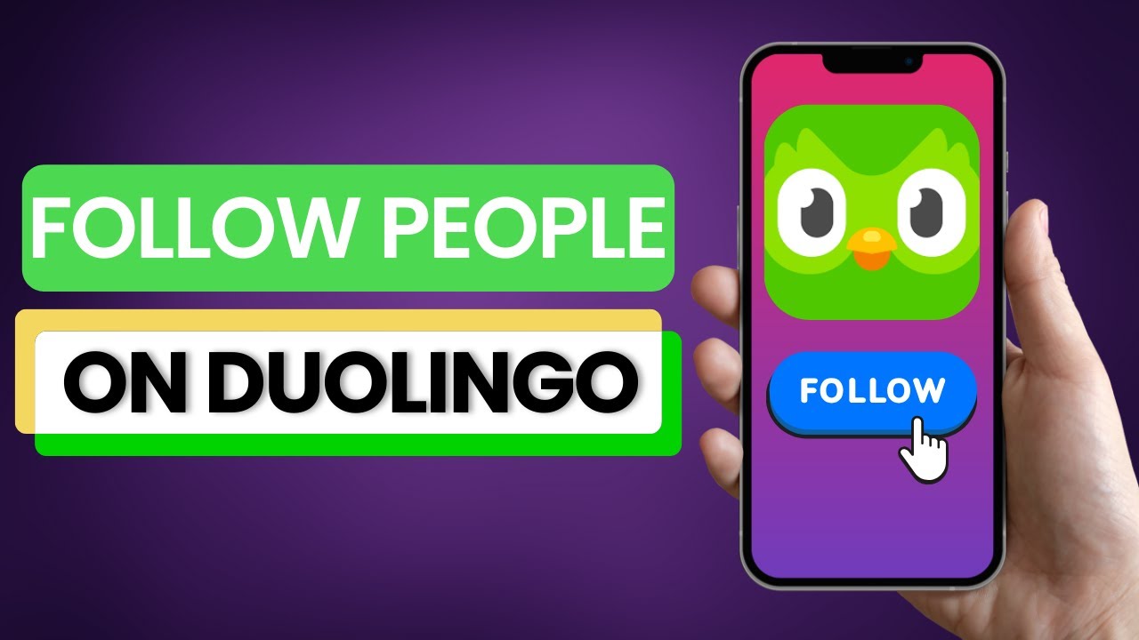 How To Follow People On Duolingo 2025 - YouTube
