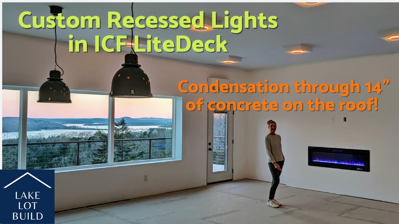 Custom Recessed Lights in LiteDeck ICF Ceiling! - YouTube