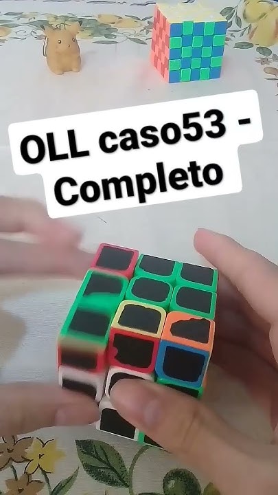 Como fazer o OLL caso53 - Completo cubo 3x3 - YouTube