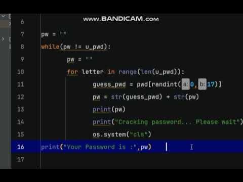 Python code to hack facebook password: - YouTube