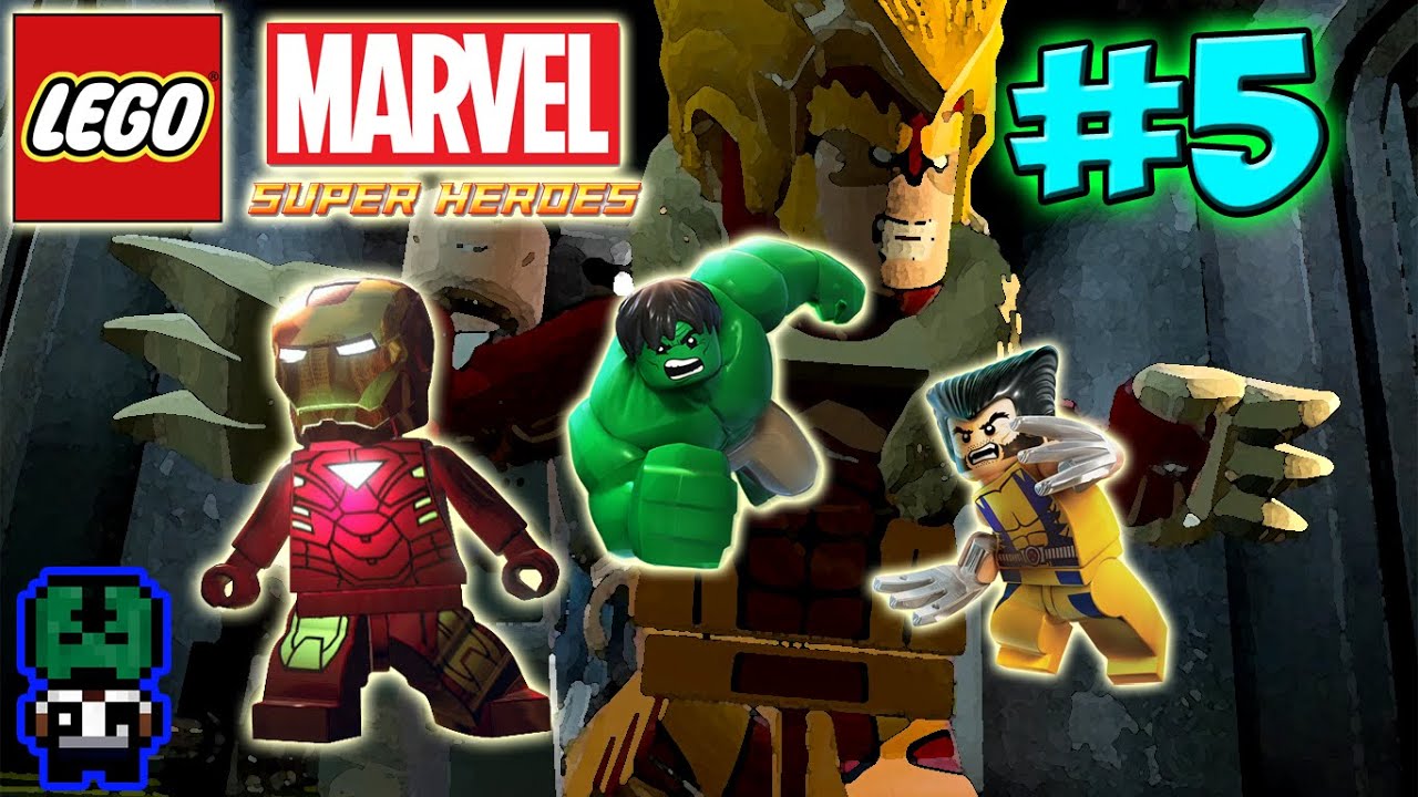 Lego Marvel Superheroes: Metal head, Green giant and the wolf! [#5 ...