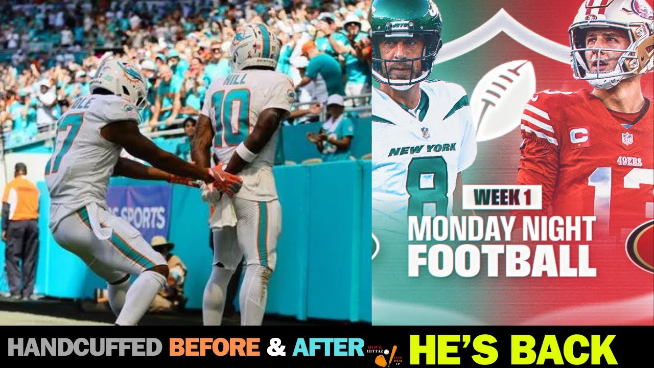 Nfl Star Tyreek Hill Detained Before Game Nfl Week 1 Recap Gsqh