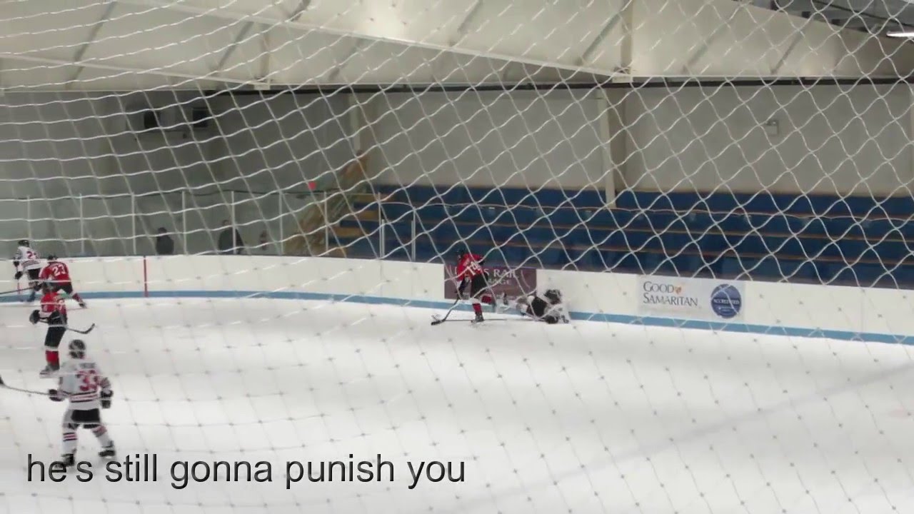 Sean Garry #14 Re-enters games Bantam age - YouTube