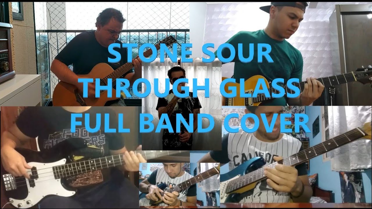 STONE SOUR - THROUGH GLASS ( COVER ) - YouTube