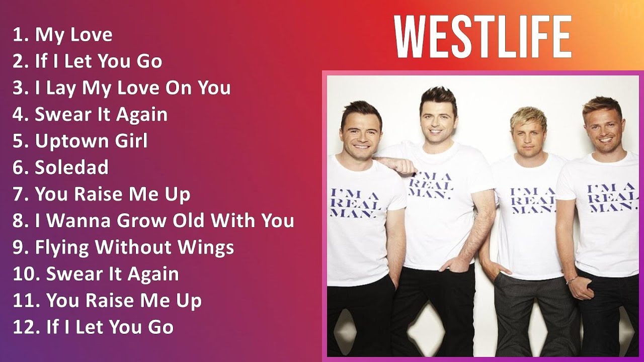 Westlife 2025 MIX Greatest Hits 1 HOUR - My Love, If I Let You Go, I ...