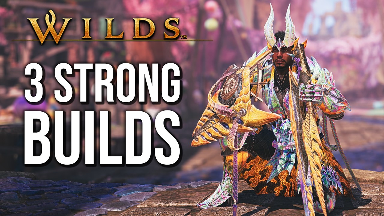 3 POWERFUL Builds with AT Rey Dau Gamma γ Armor in Monster Hunter Wilds ...