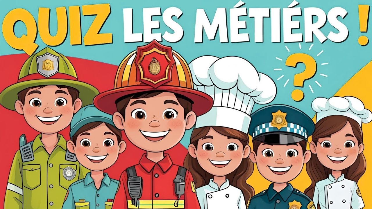 French Quiz Time | Les métiers en français | Guess Who am I ? - YouTube