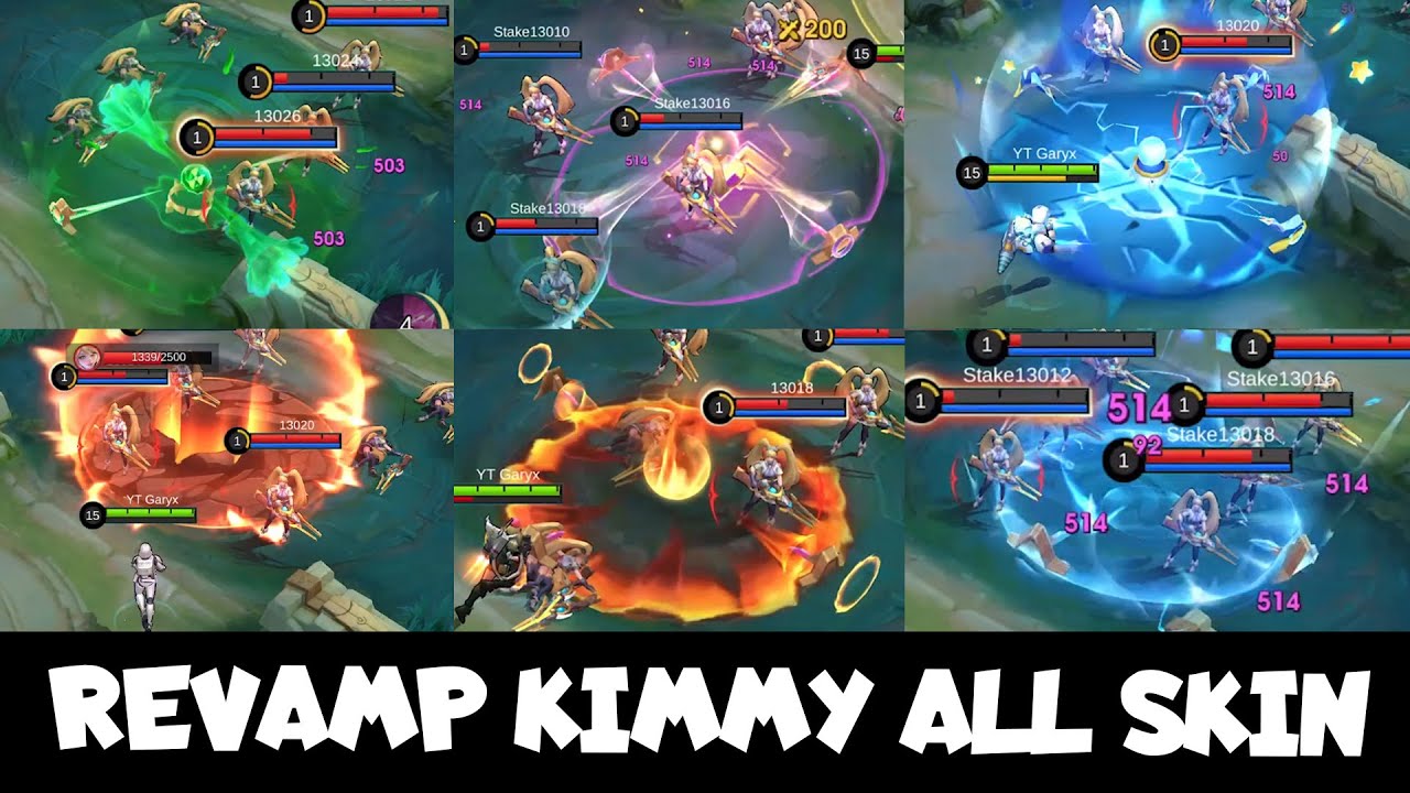 REVAMPED KIMMY SKIN, MOBILE LEGENDS HERO REVAMP, REVAMP HERO MOBILE ...