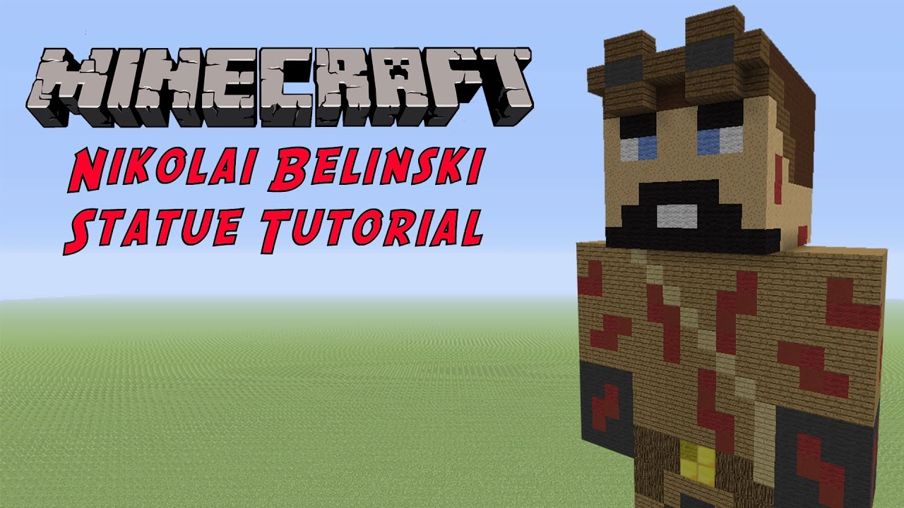 Minecraft Tutorial: Nikolai Belinski (COD BO3 Zombies) Statue - YouTube