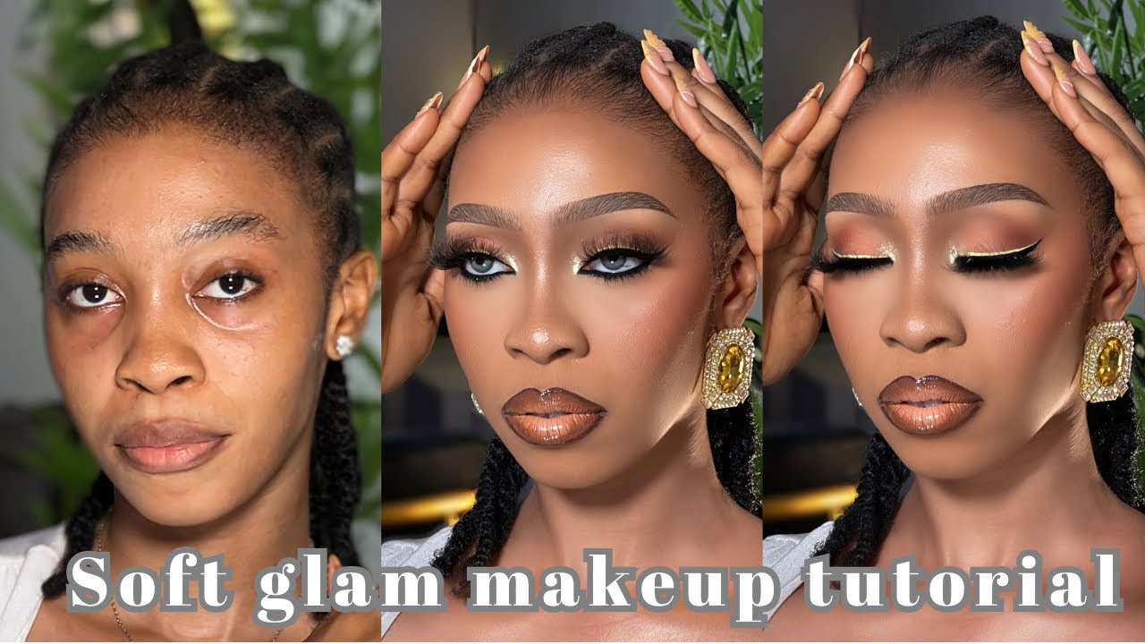 SOFT GLAM MAKEUP TUTORIAL, BEGINNER FRIENDLY - YouTube