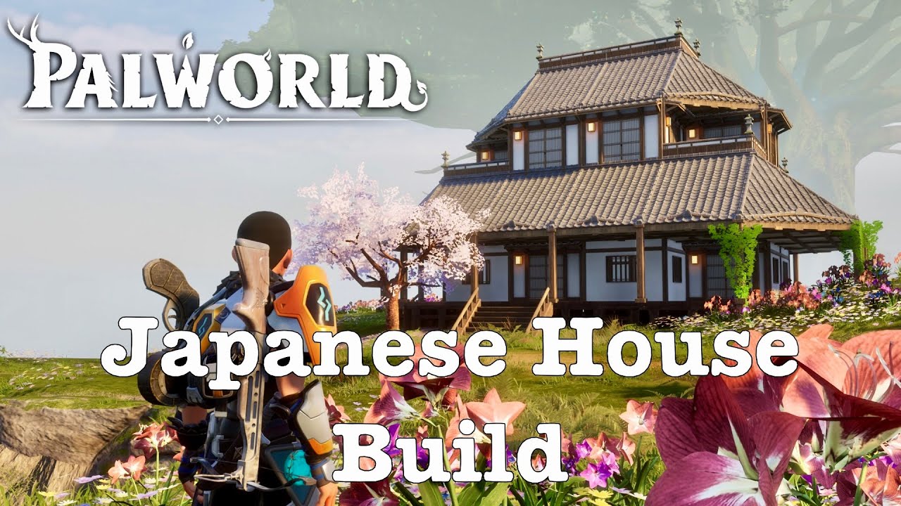 How to build Japanese House / PALWORLD Speed Build Video / Home Sweet ...