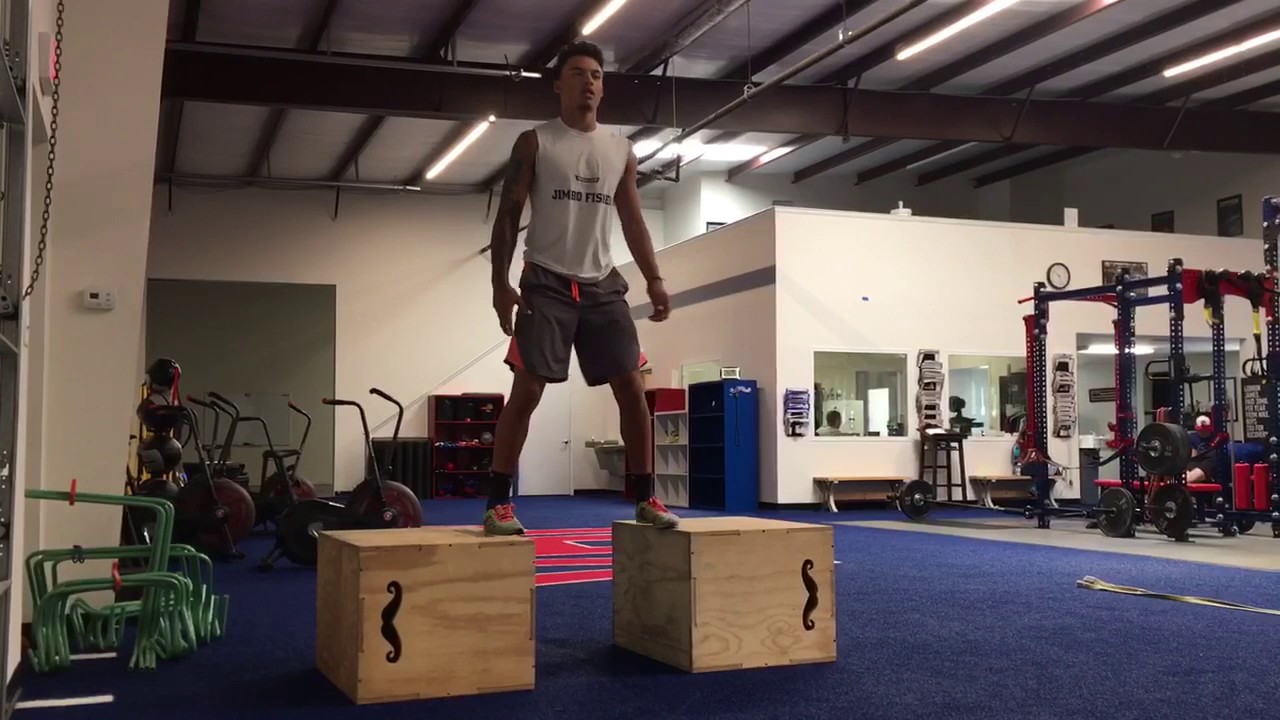 Split squat depth drop - YouTube