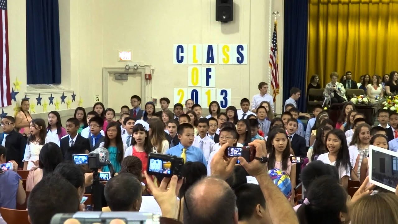 Graduation 2013 at PS204 - YouTube
