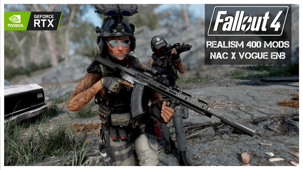 Becoming Stalker in Fallout 4 I 400 Mods I NAC X VOGUE I RTX 2080 Super ...