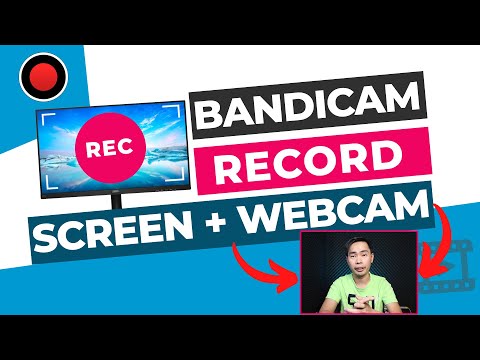 Bandicam Screen Recorder - Record Screen + Webcam (Get Two Videos)