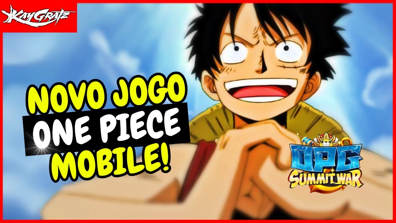NOVO JOGO de ONE PIECE MOBILE SURPREENDE NOS GRAFICOS! OPG: Summit War ...