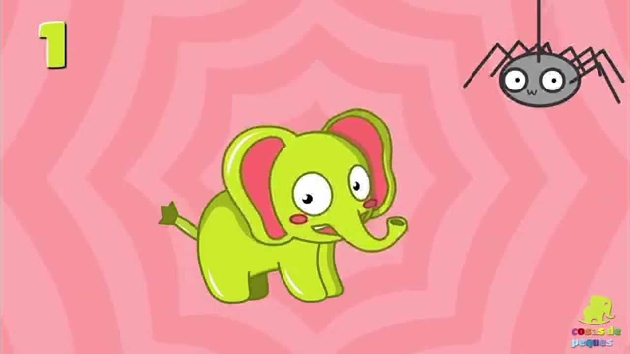 Un elefante se balanceaba - Canciones infantiles - Rondas infantiles - YouTube