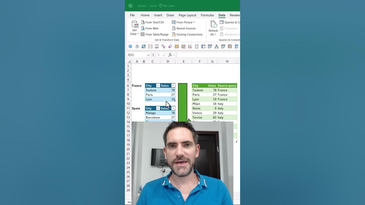 Add Query Name Column For Append Queries Excel Powerbi Powerquery Youtube
