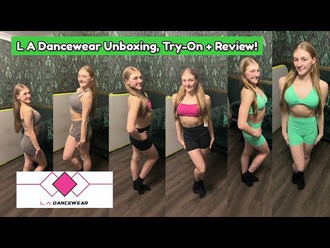 L A Dancewear Unboxing, Try-On + Review!
