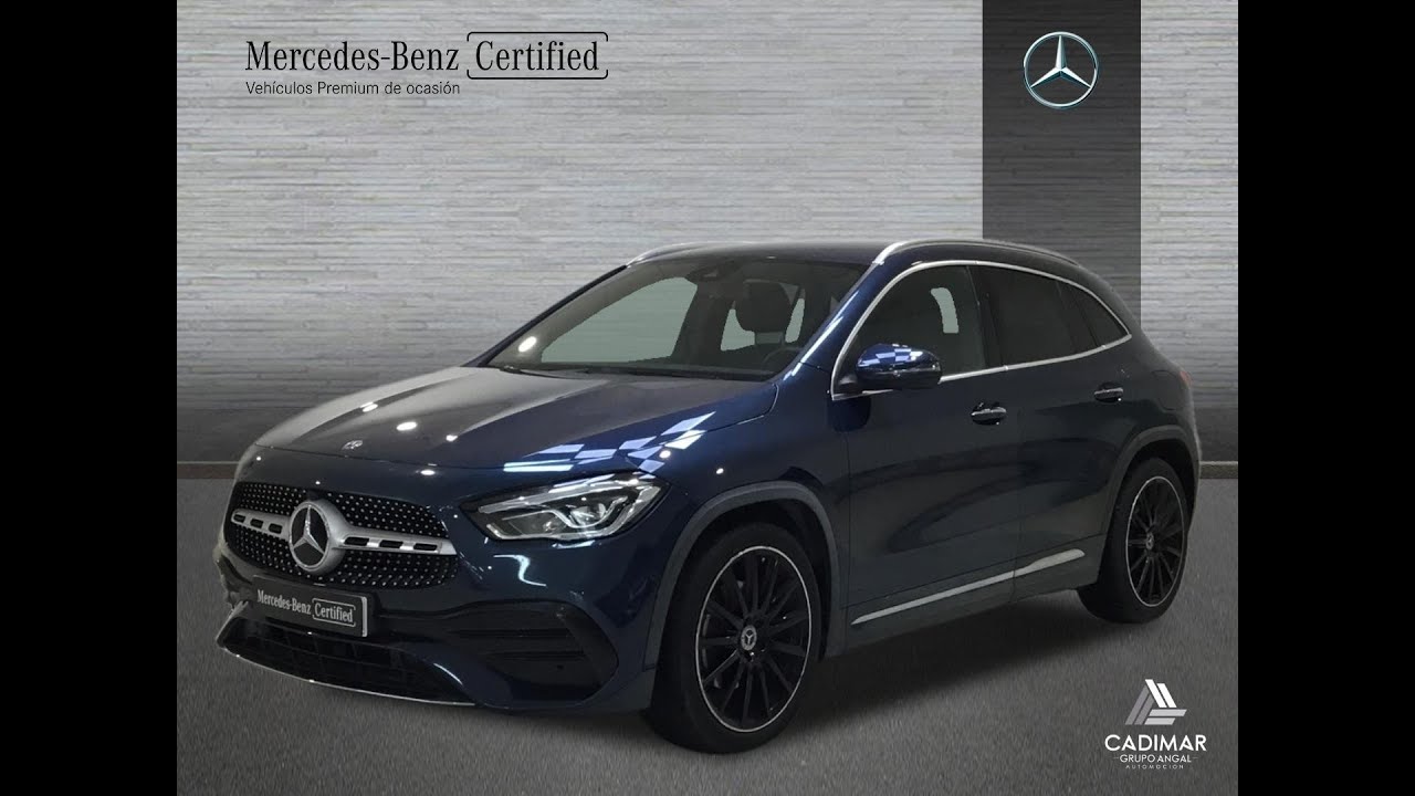 MERCEDES-BENZ GLA 200D AZUL DENIM, 8G-DCT, AMG LINE - YouTube