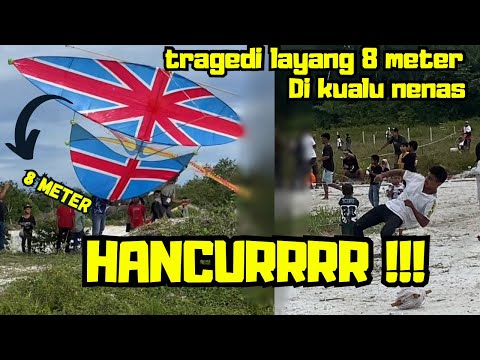 🔥TRAGISSS!!🔥, Layang dengung 8 meter terbang mengudara di langit pekanbaru!!