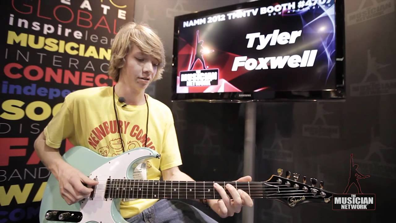 Tyler Foxwell: NAMM 2012 Interview & Performance - YouTube