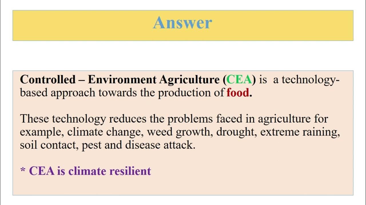 Grade 9 Agricultural Science Examination Revision Lesson, Dec 2023 ...