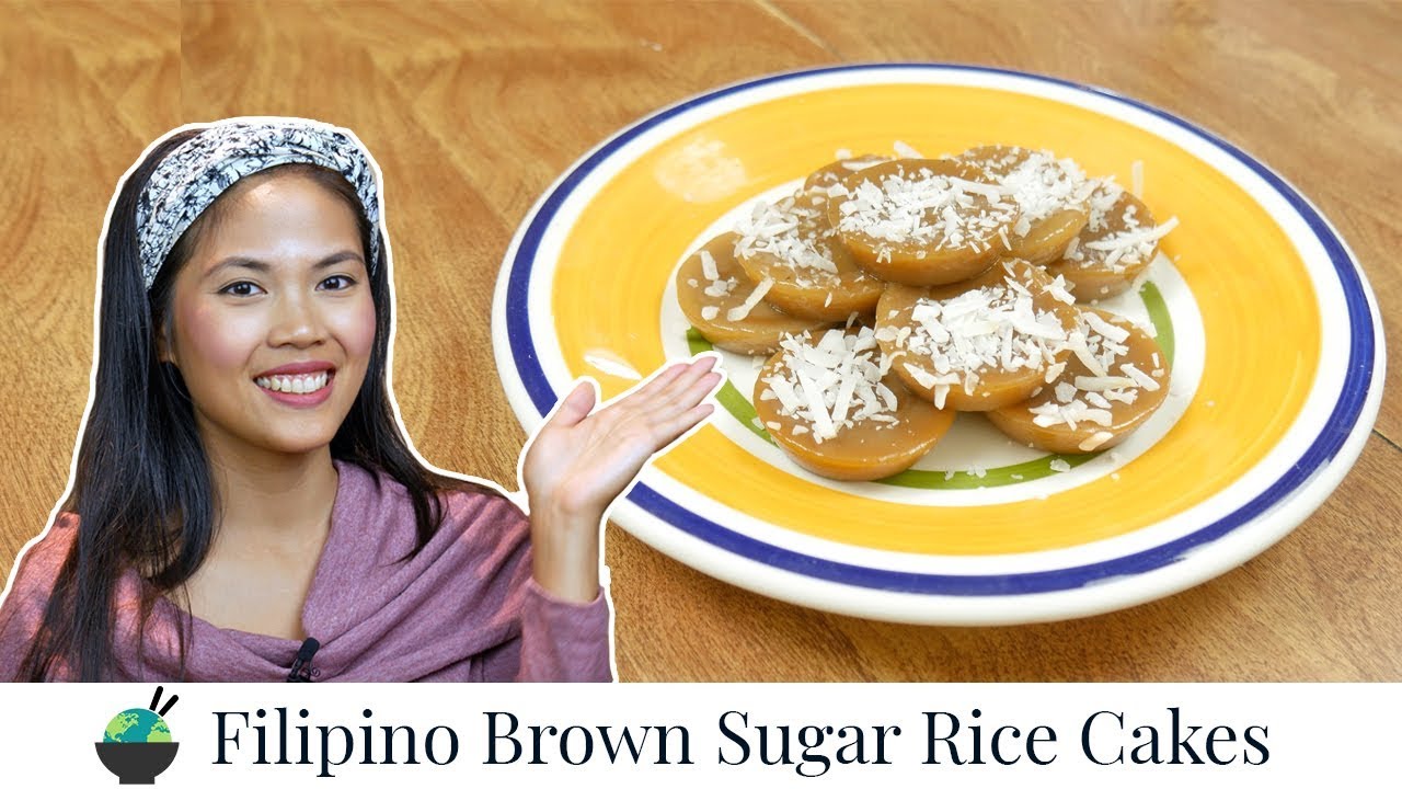 How To Make Kutsinta Recipe | Filipino Steamed Rice Cakes | Filipino ...