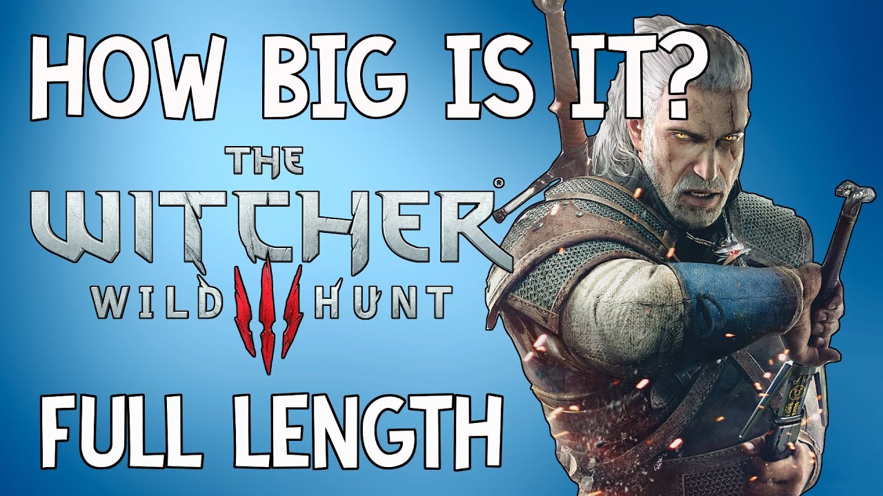 How Big is Witcher 3: Wild Hunt | Full Length Walk Across The Northern ...
