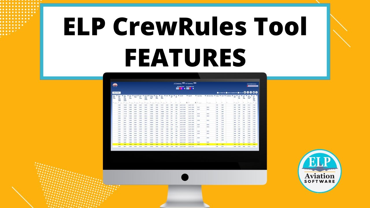 All The Features In Our Crew Rules Tool - YouTube
