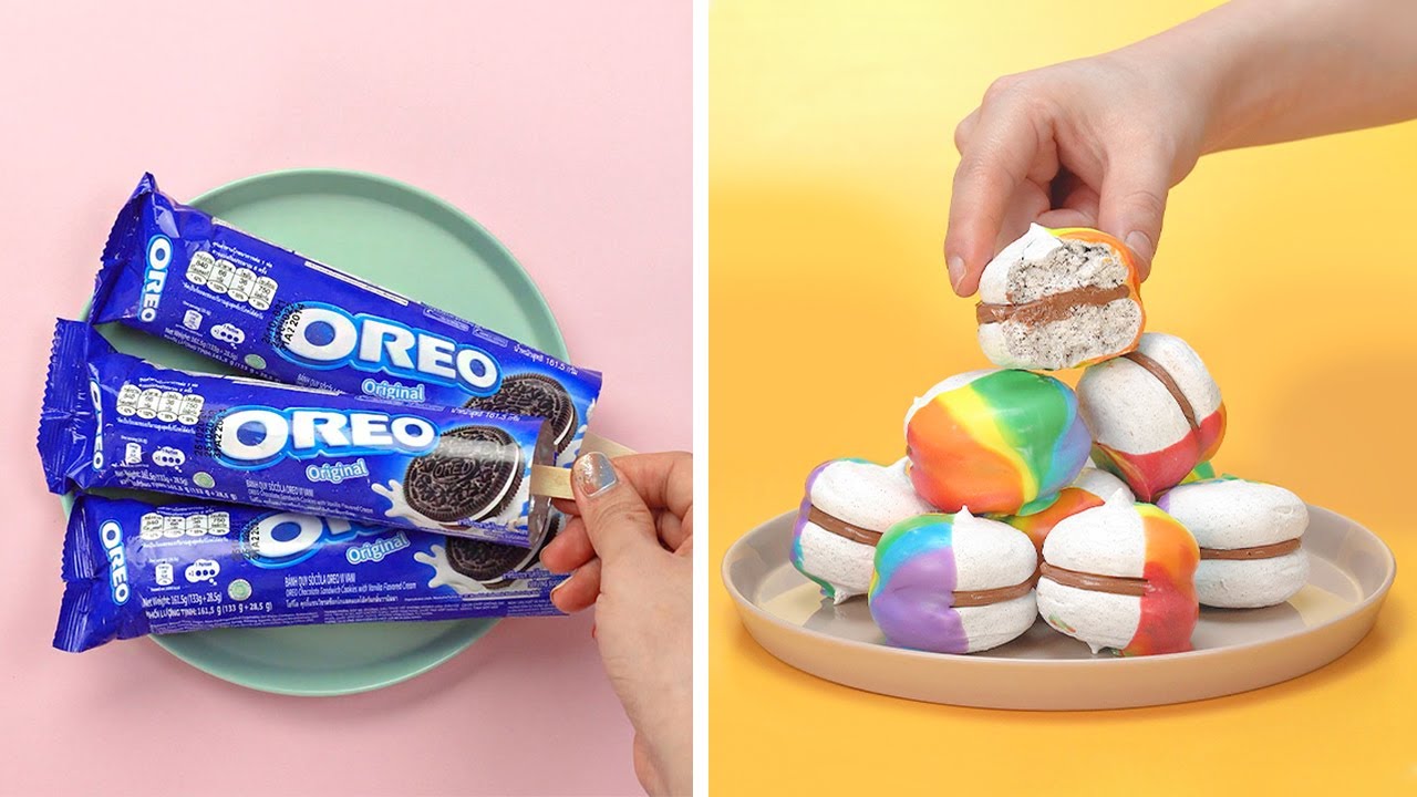 How To Make Beautiful Macarons Decorating Ideas | Making Dessert ...