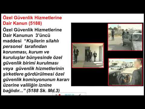 KİŞİ KORUMA DERSİ 1. BÖLÜM