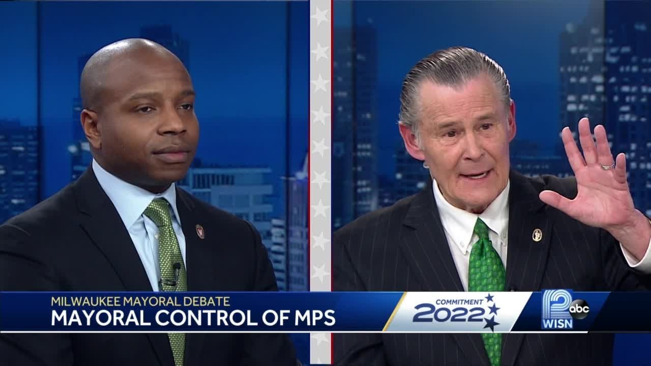 Milwaukee mayoral debate on cops in schools, 2020 Wisconsin election