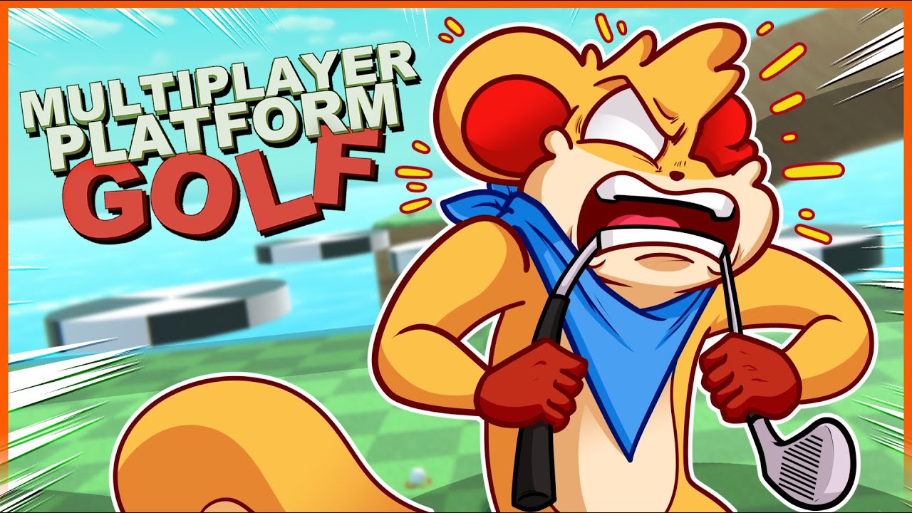 GOLF + PARKOUR = BEST GOLF GAME YET!!! [MULTIPLAYER PLATFORM GOLF ...