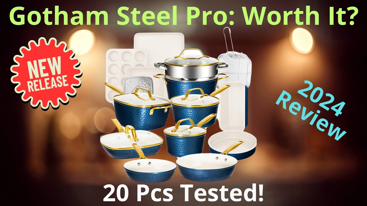 I Tried the Gotham Steel Pro Hammered 20 Pc Cookware Set – Here’s What ...