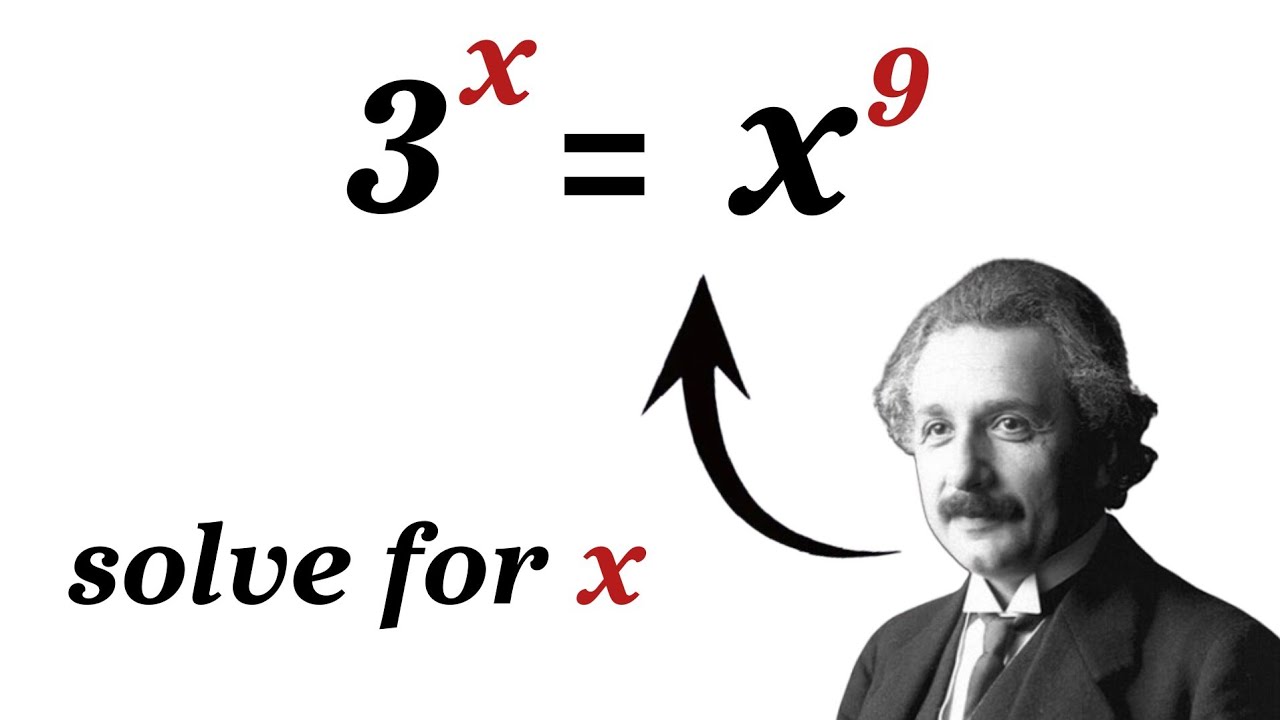 Nice Exponential Problem Math Olympiad Question Youtube