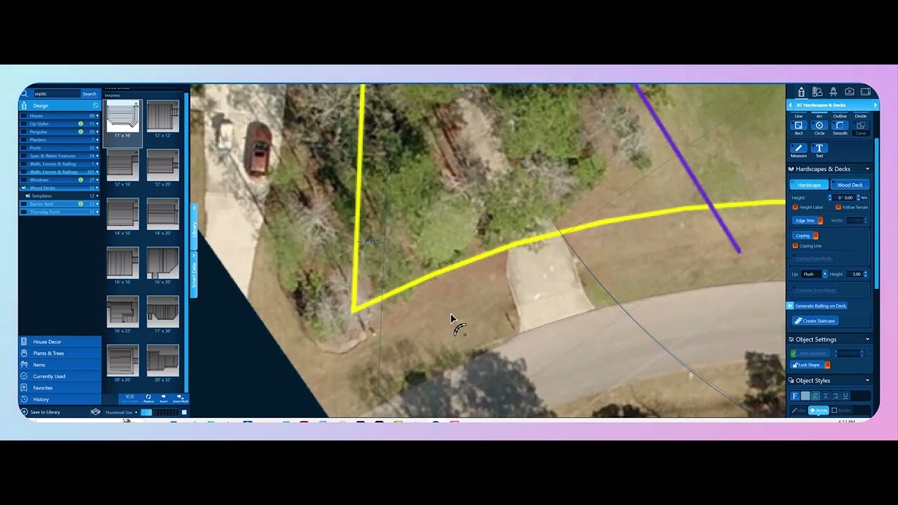 How to create a Large Property 2D only Pt 002 - Pool Studio - YouTube